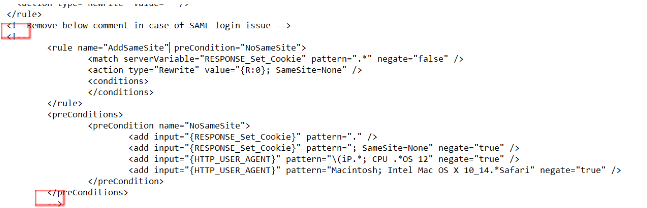 Issue with SAML Login