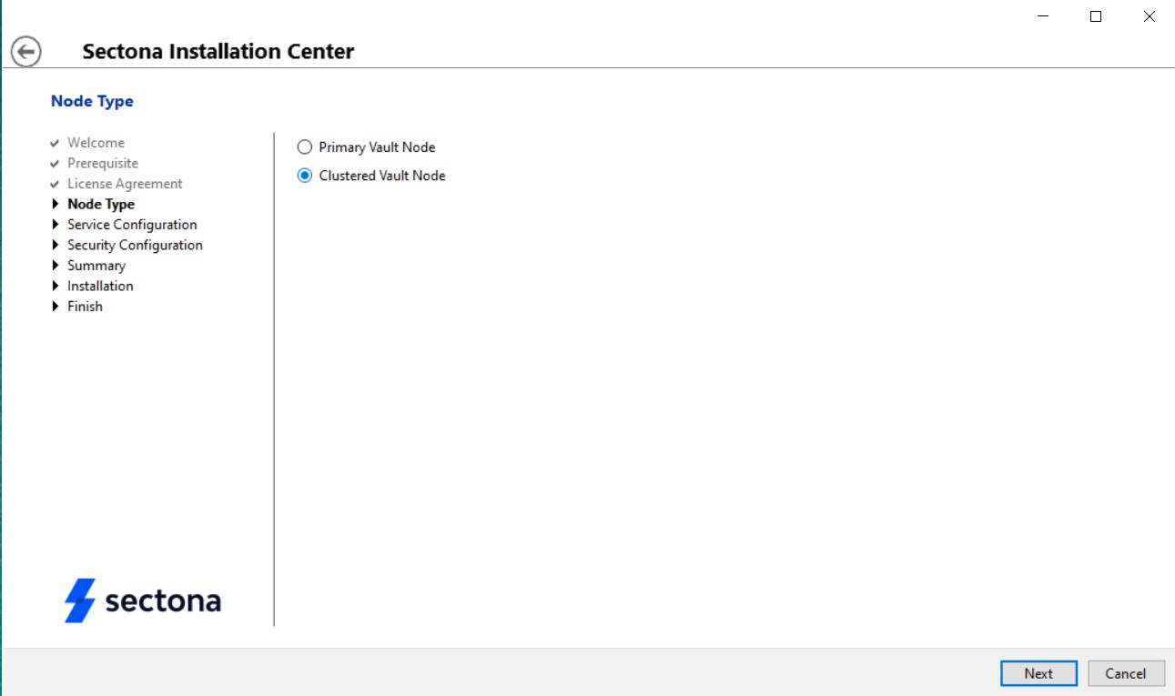 Installing Vault Component