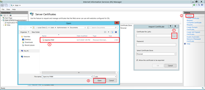 Configuring HTTPs certificate