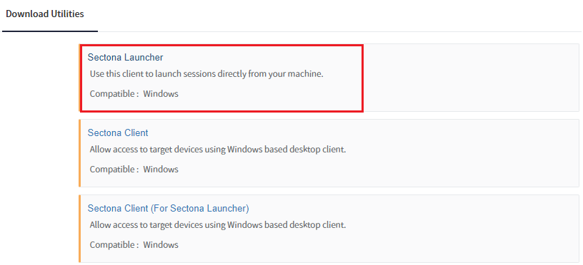 Installing Sectona Launcher