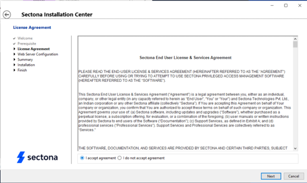 Installing Sectona Satellite Vault Component
