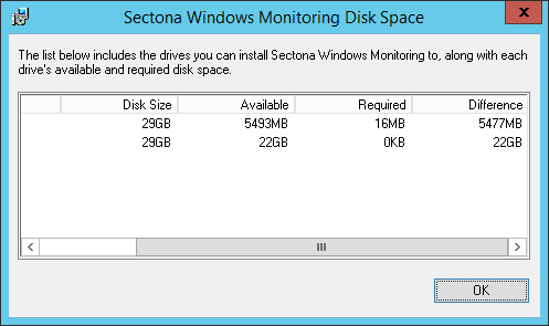 Installing Sectona Windows Monitoring Component