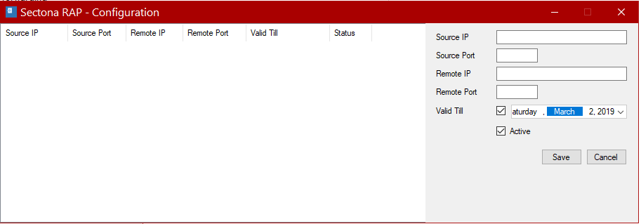 Installing Sectona Remote Access Publisher Component